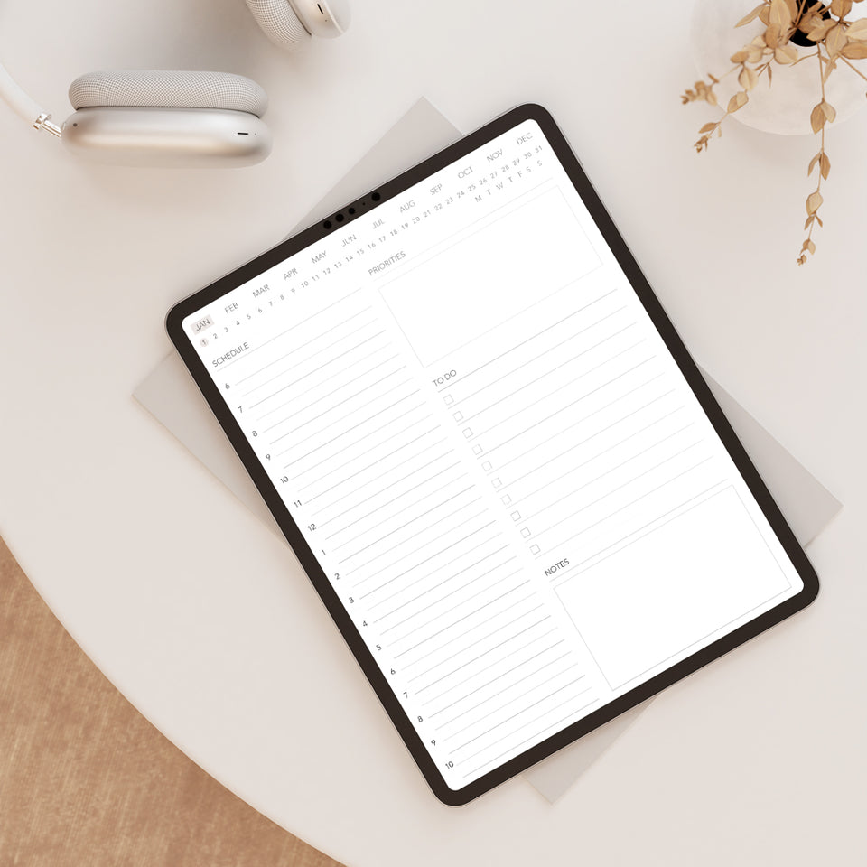 Daily Planner Digital Planner – Pepa Co